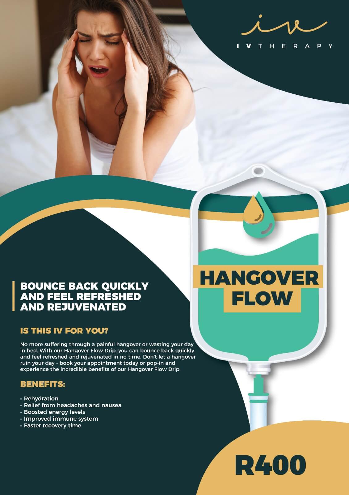 Hangover Flow | IV Drip Therapy Treatment Clinic